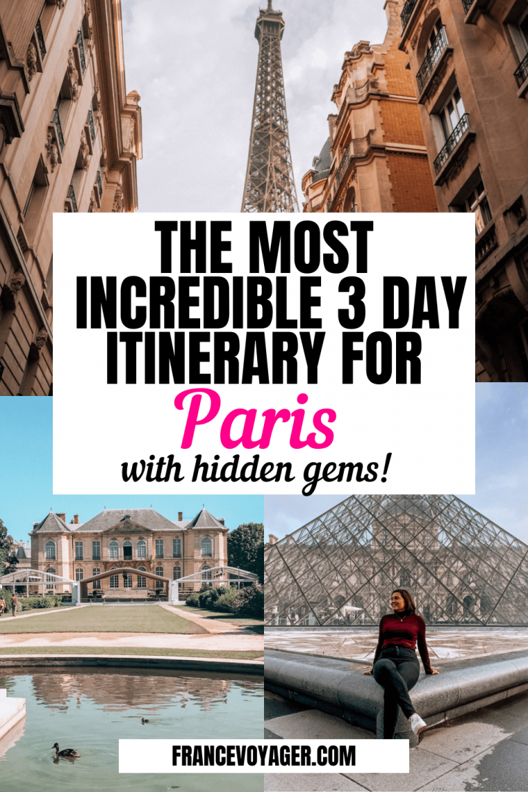 Ultimate 3 Days in Paris Itinerary (With Hidden Gems)! - France Voyager