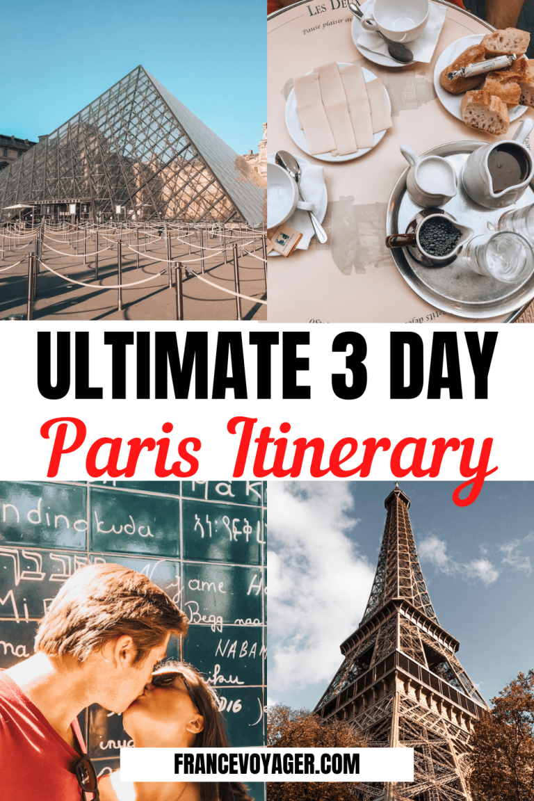 Ultimate 3 Days in Paris Itinerary (With Hidden Gems)! - France Voyager