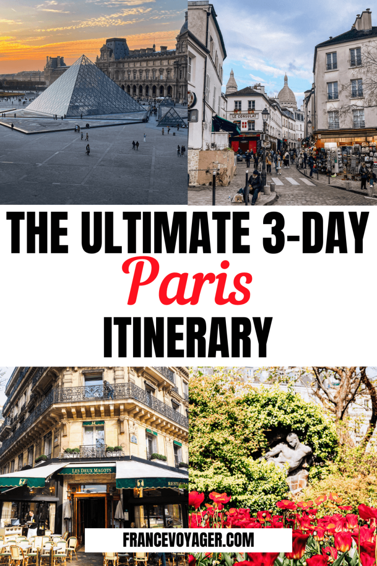 Ultimate 3 Days in Paris Itinerary (With Hidden Gems)! - France Voyager